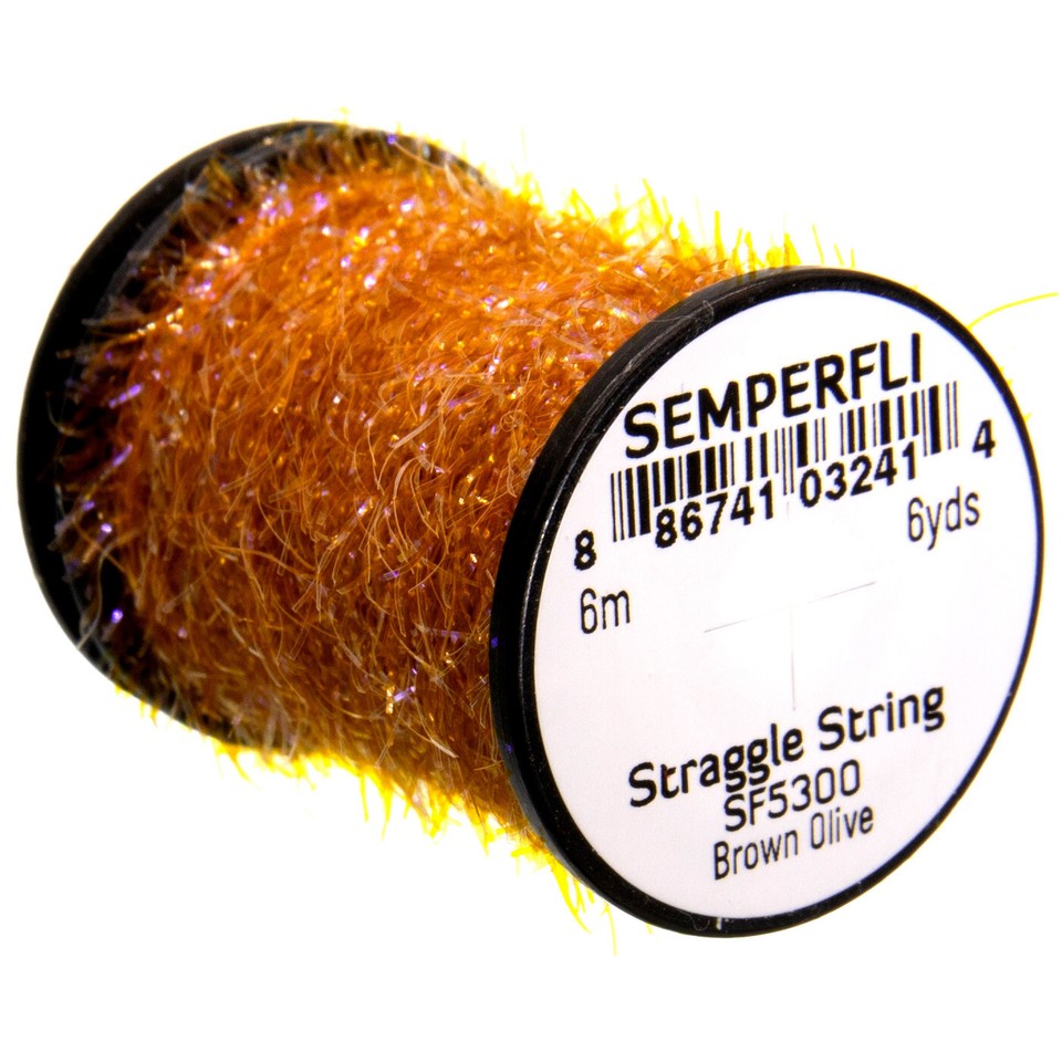 SEMPERFLI STRAGGLE STRING - Fly Tying Micro Chenille - 45 Colors ...