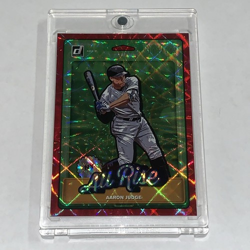 2019 Donruss Aaron Judge Nicknames "All Rise" Red /149 Yankees | eBay