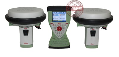 LEICA GS15 VIVA RTK GPS BASE ROVER,CS15 SMARTWORX, SURVEYING,GNSS ...