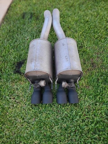 2006-2013 Chevrolet Corvette C6 Z06 NPP OEM Exhaust Muffler Pair Bi ...