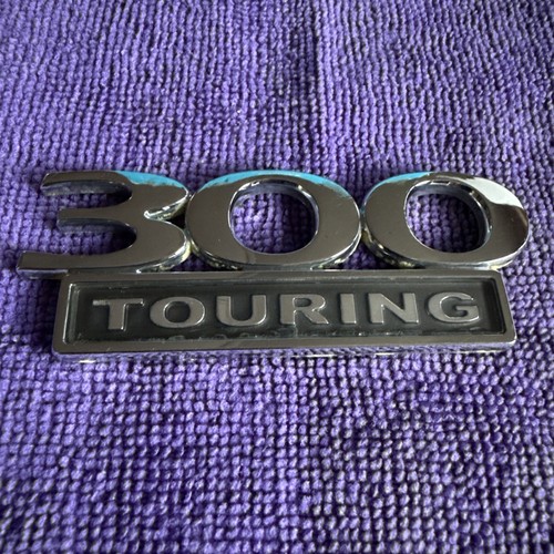 Chrysler 300 Touring trunk emblem badge decal logo OEM Genuine Stock ...