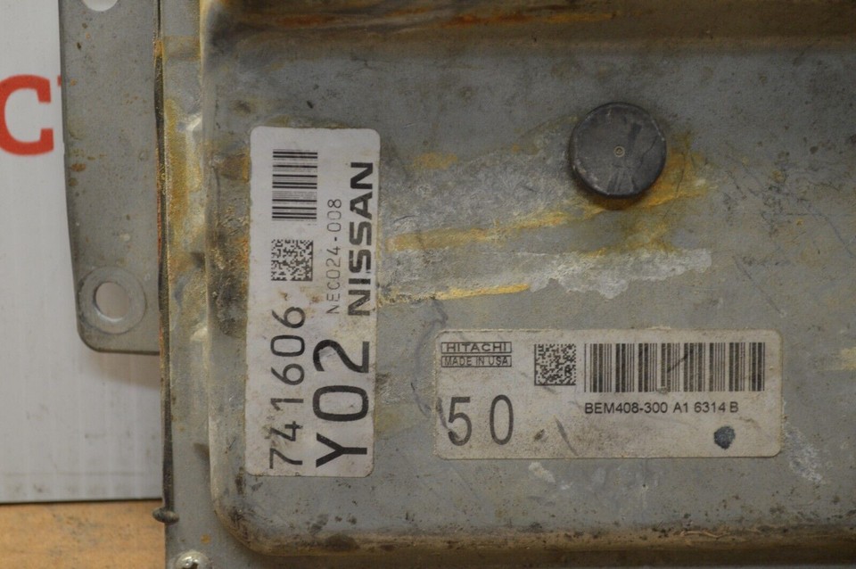 2016 Nissan Altima 2.5L Engine Control Unit ECU BEM408300A1 Module 58 ...