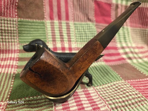 (B6) EPIC Vintage Dunhill ODA 836 Root Briar Tobacco Panel Pipe Estate ...