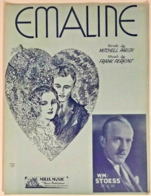 Vintage Sheet Music Emaline by Mitchell Parish & Frank Perkins 1934 | eBay