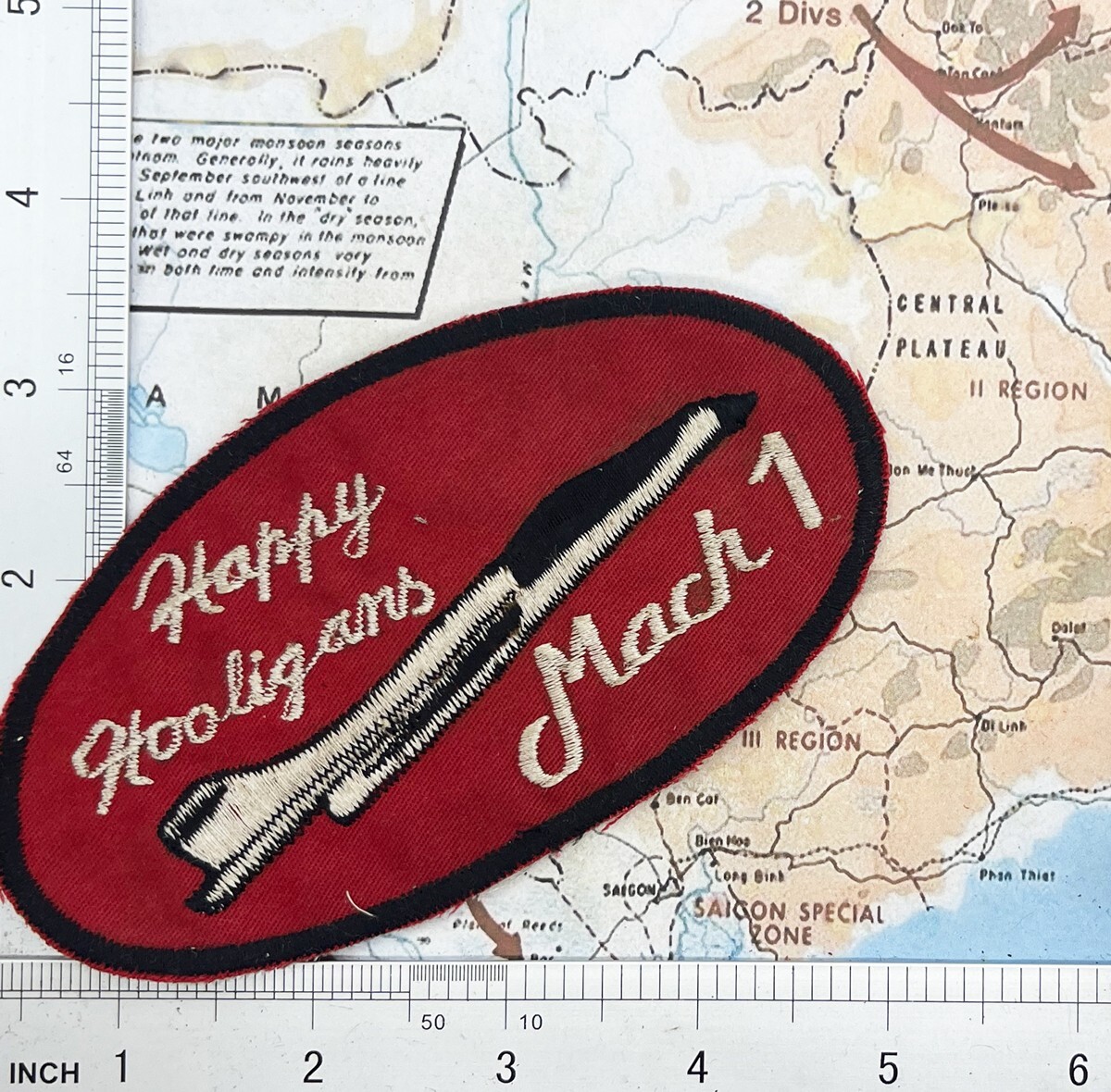 Patch , VOODOO MACH 1 Patch , happy hooligans , T4-625 | eBay