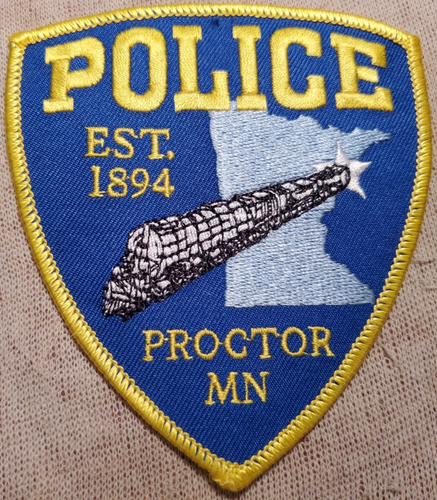 MN Proctor Minnesota Police Patch | eBay