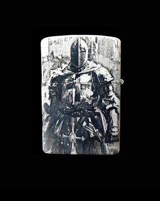 Knights Templar metal Click lighter | eBay UK