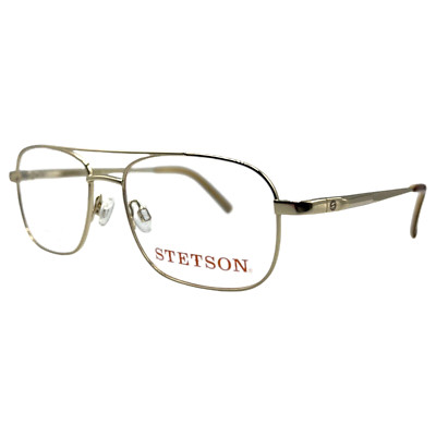 STETSON - XL-16 057 54/16/140 - GOLD - NEW Authentic MEN EYEGLASSES ...