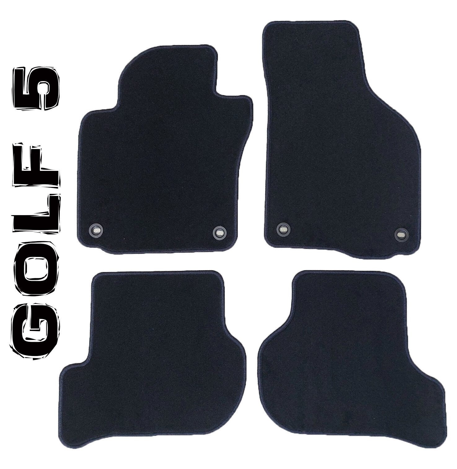 ⭐1A Fußmatten Set für VW Golf 5 V Limo Variant Matte Autoteppiche ...