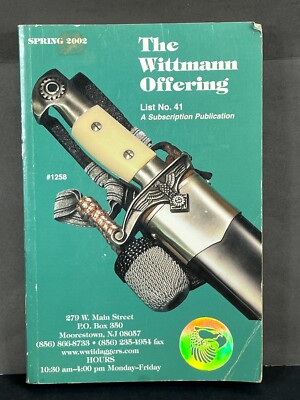 The Wittmann Offering German Army WW2 Swords Dagger + Military ...