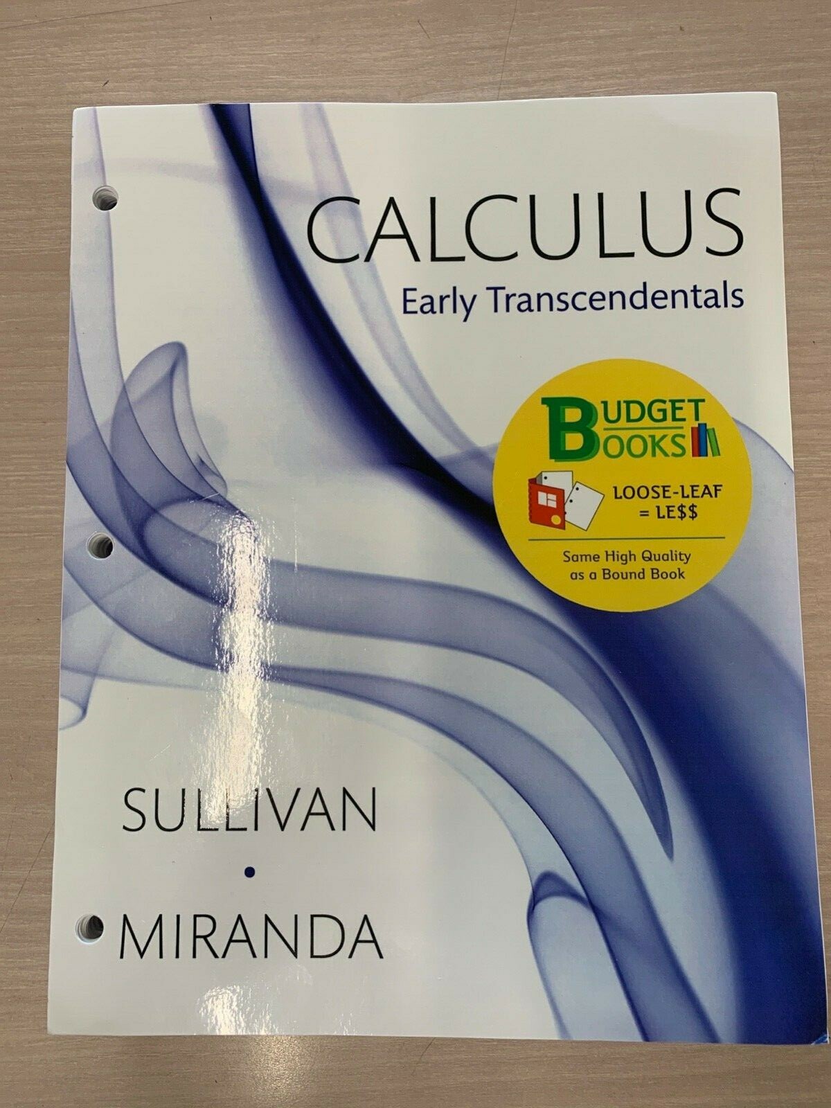 978-1-4641-5278-8 CALCULUS Early Transcendentals (Loose Leaf)/ Sullivan ...