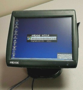 Micros WS5A Workstation Touchscreen POS Terminal/Register 400814-101 | eBay