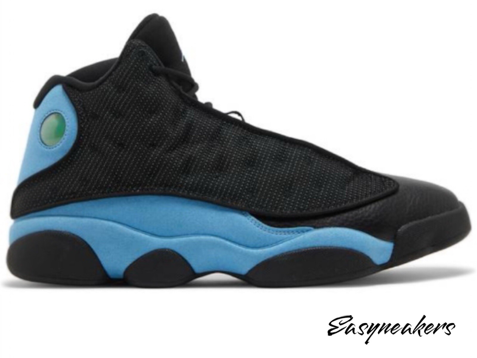 Air Jordan 13 'UNC University Blue' Black Sneakers, Size 14 DJ5982-041 ...