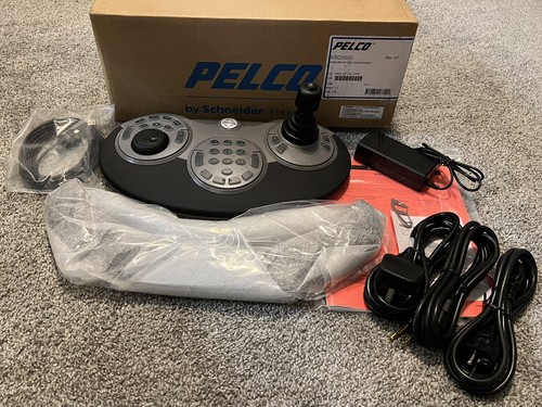 NEW Pelco KBD5000 Variable Speed Modular PTZ Joystick Keyboard With Jog ...