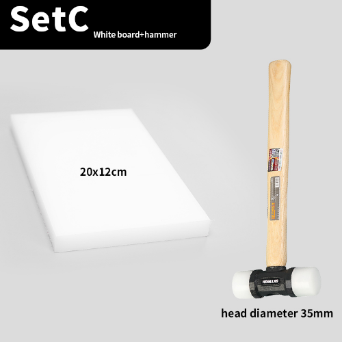 High Quality PVC White Cutting Board Rubber Mallet Mat Craft Tools for ...