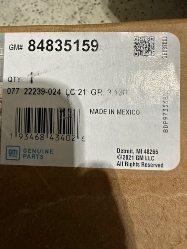 Genuine GM Vapor Canister 85609676. 13238457, 84080055, 84835159 | eBay