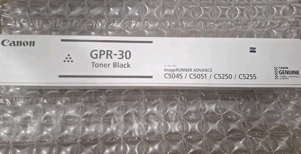 Canon GPR-30 OEM Genuine Toner Cartridge ( BLACK SEALED) | eBay