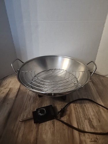 MADE IN USA Vintage Farberware Stainless Steel Model #343A Electric ...