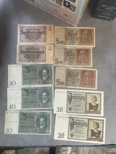 Alte Deutsche Notenbank Banknoten DDR Konvolut Scheine Papiergeld ...
