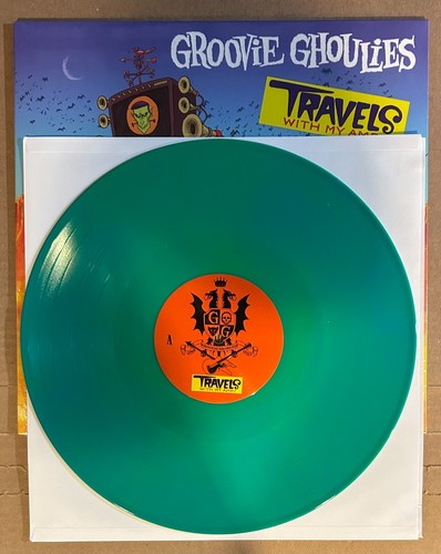 LP: GROOVIE GHOULIES - Travels With My Amp NEW REISSUE GREEN CYAN VINYL ...