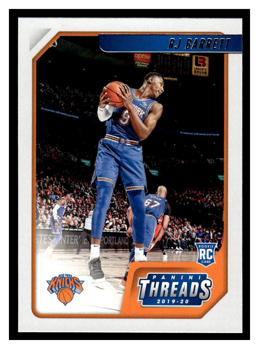 2019 Panini Chronicles RJ Barrett 90 New York Knicks Mint | eBay