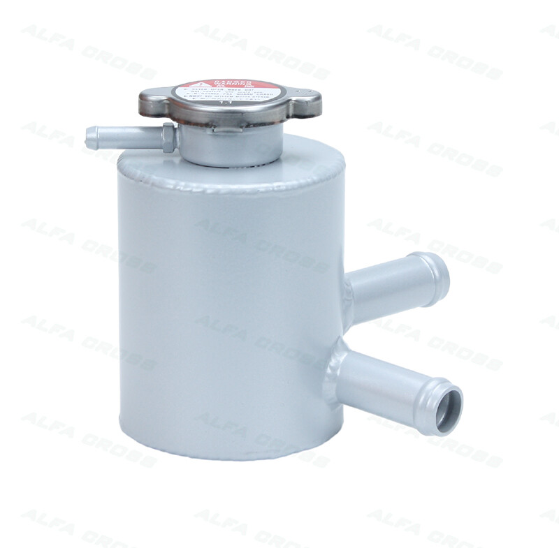 Aluminum Universal Radiator Charge Header Coolant Overflow Tank Bottle ...
