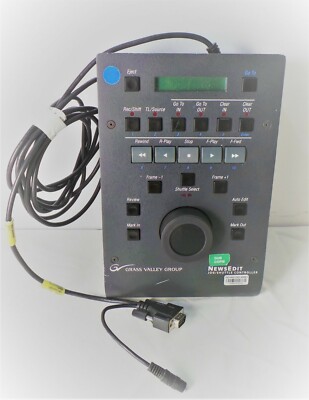 Grass Valley Group NewsEdit Jog/Shuttle Controller JLCOOPER NEWSEDIT v1 ...