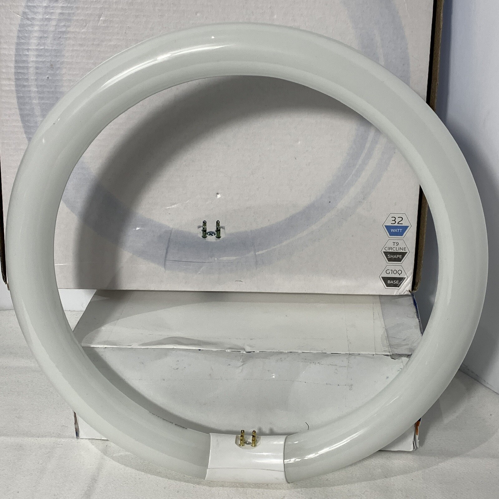 Luxrite T9 Circline 12 Inch Fluorescent Bulb 32W G10Q Base 4-Pin Cool ...