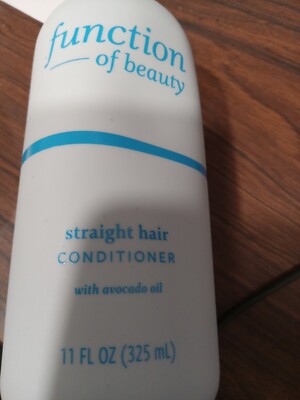 Function of Beauty Straight Hair Conditioner Base with Avocado Oil- 11 ...