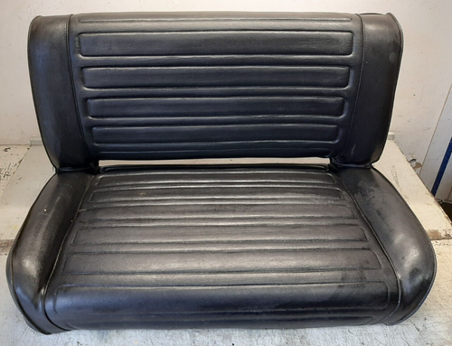 OEM Jeep CJ5 CJ7 CJ8 76-95 FIXED Rear Bench Seat BLACK | eBay