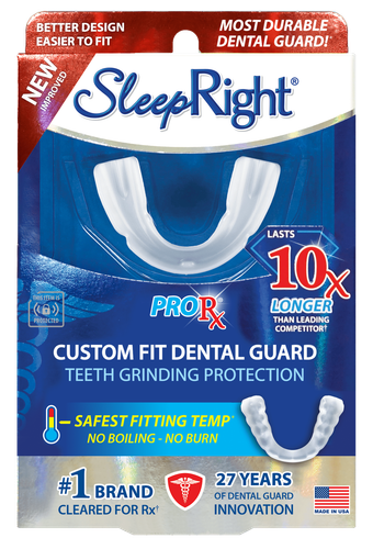 SleepRight ProRx Custom Dental Guard for Nighttime Teeth Grinding, 1 ...