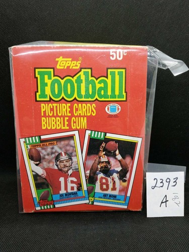 1990 Topps Football Factory Box 36 Wax Packs NFL NMT Condition | eBay