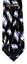 Israeli Flag Mens Necktie Jewish Star Of David Nation Of Israel Black ...
