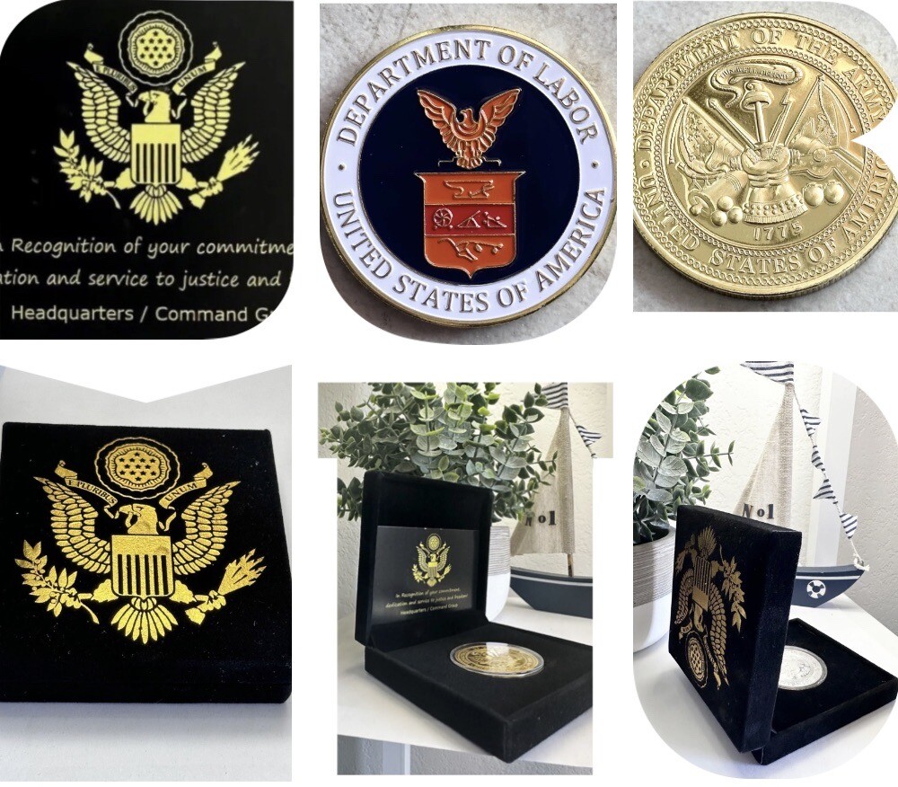 United States Department of Labor (DOL) Challenge Coin USA | eBay