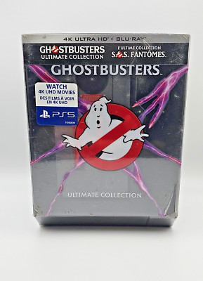 Ghostbusters Ultimate Collection 4K Blu-ray Digital 8 Disc Box Set Rare ...