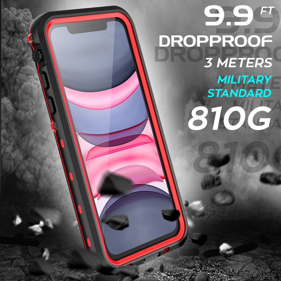 Waterproof Case For iPhone 11 / 11 Pro Max Life Shockproof with Screen ...