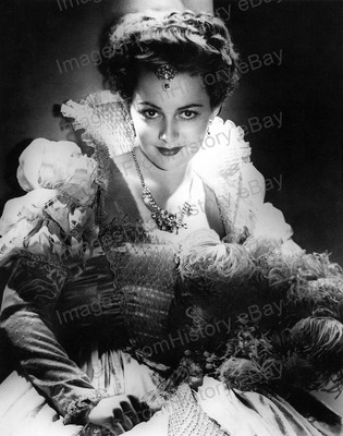 8x10 Print Olivia De Havilland Private Lives of Elizabeth and Essex ...