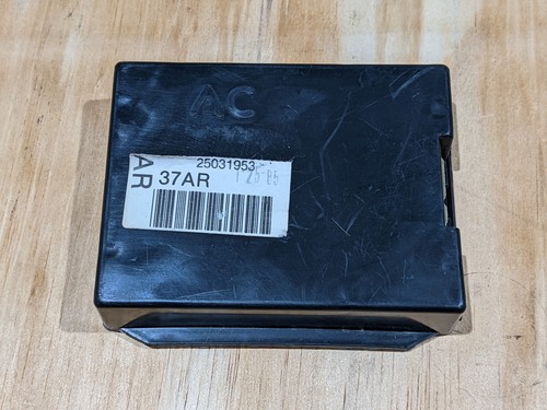 Cruise Control Module - Pontiac Fiero GT - GM # 25031953 37AR | eBay ...