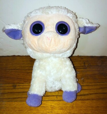 Ty Beanie Boos "Clover" The Lamb Sheep 6' Plush Stuffed Animal Retired ...
