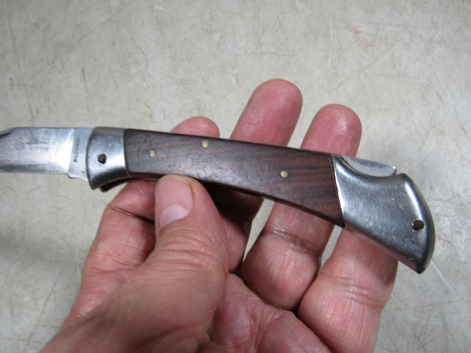 Vintage 1960's 70's Giesser Rostfrei Lockback Knife Germany Rare HTF | eBay