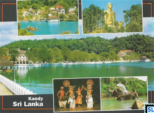 Sri Lanka Postcards, Kandy, UNESCO, Posted/Postcrossing | eBay