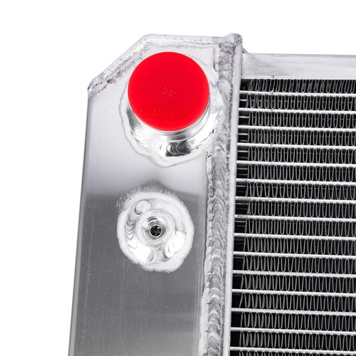 4 Row Aluminum Radiator Fit 1968-1974 Chevy Nova/1975-1987 EL CAMINO V6 ...