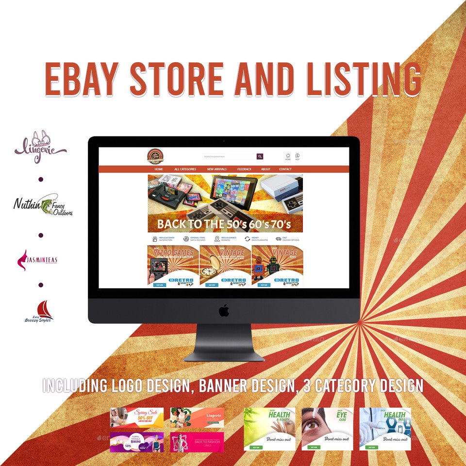 Ebay Listing Template Responsive Professional Auction Html Mobile 2021 ...