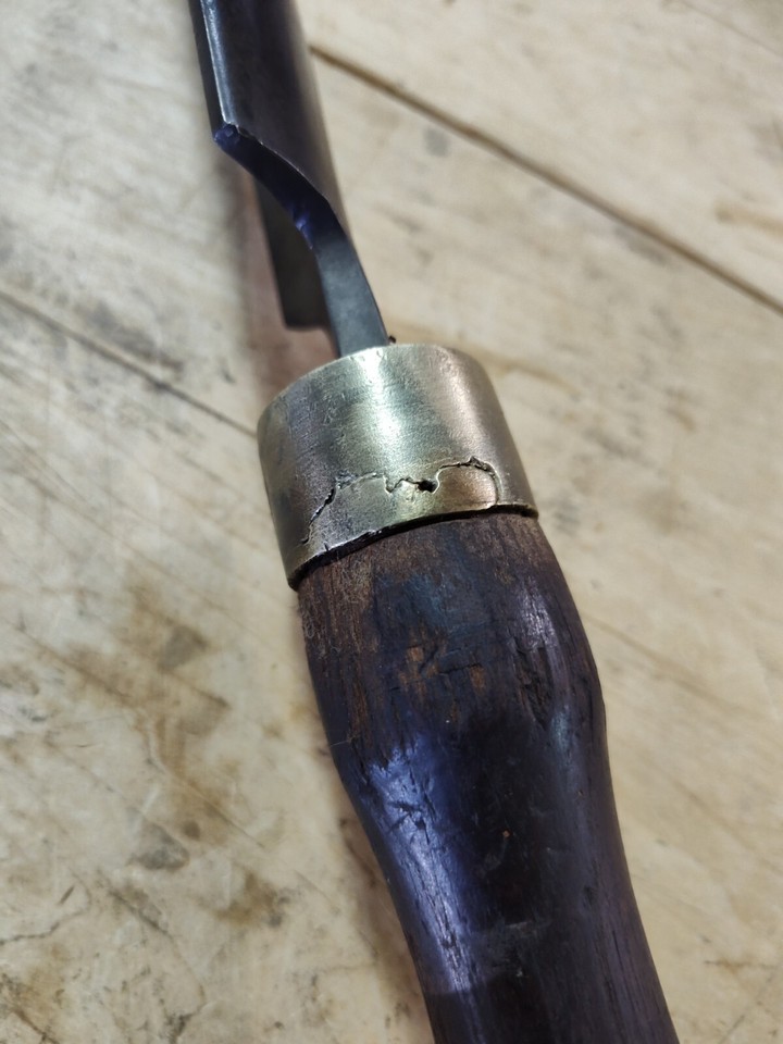 Antique Unmarked 2" Woodworking Gouge Chisel Millwright Lathe | eBay