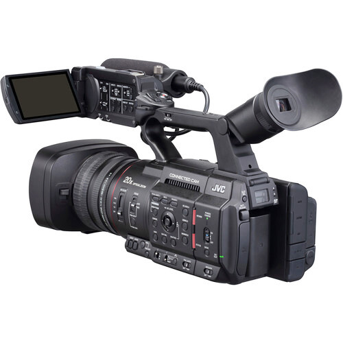 JVC GY-HC500U 9.35MP 4K UHD Handheld Connected Camcorder, 20x Optical ...
