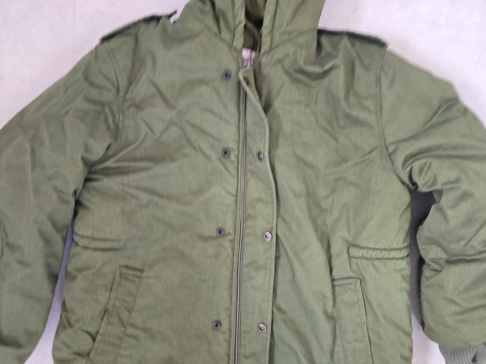 IDF Israeli Army Dubon Winter Coat Quilted Liner Olive Green XL Jacket ...