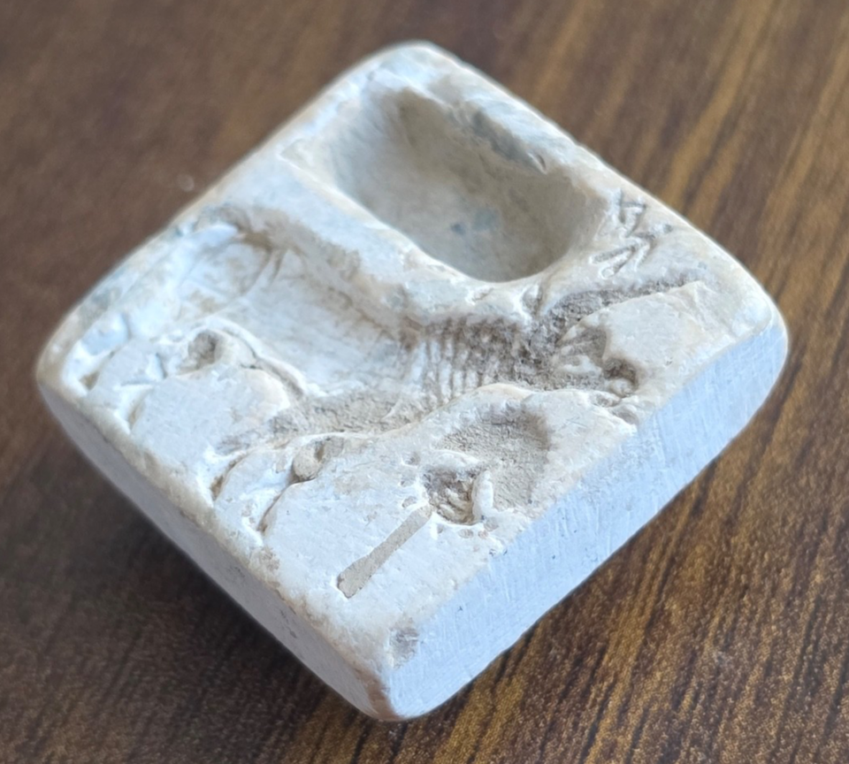 Genuine Indus Valley Unicorn Seal, Mohenjo-Daro, Harappa, Steatite ...