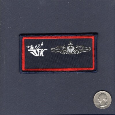 CV-67 USS KENNEDY ESWS Surface Warfare Name Tag US NAVY Ship Squadron ...