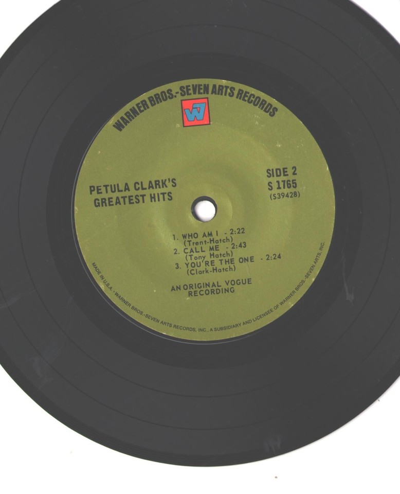 PETULA CLARK-HARD COVER JUKE BOX-EP+45+TITLE STRIPS+MINI PICS-(GREATEST ...