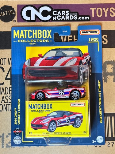 2022 Matchbox Collectors Series Real Riders 2016 Chevy Corvette ...